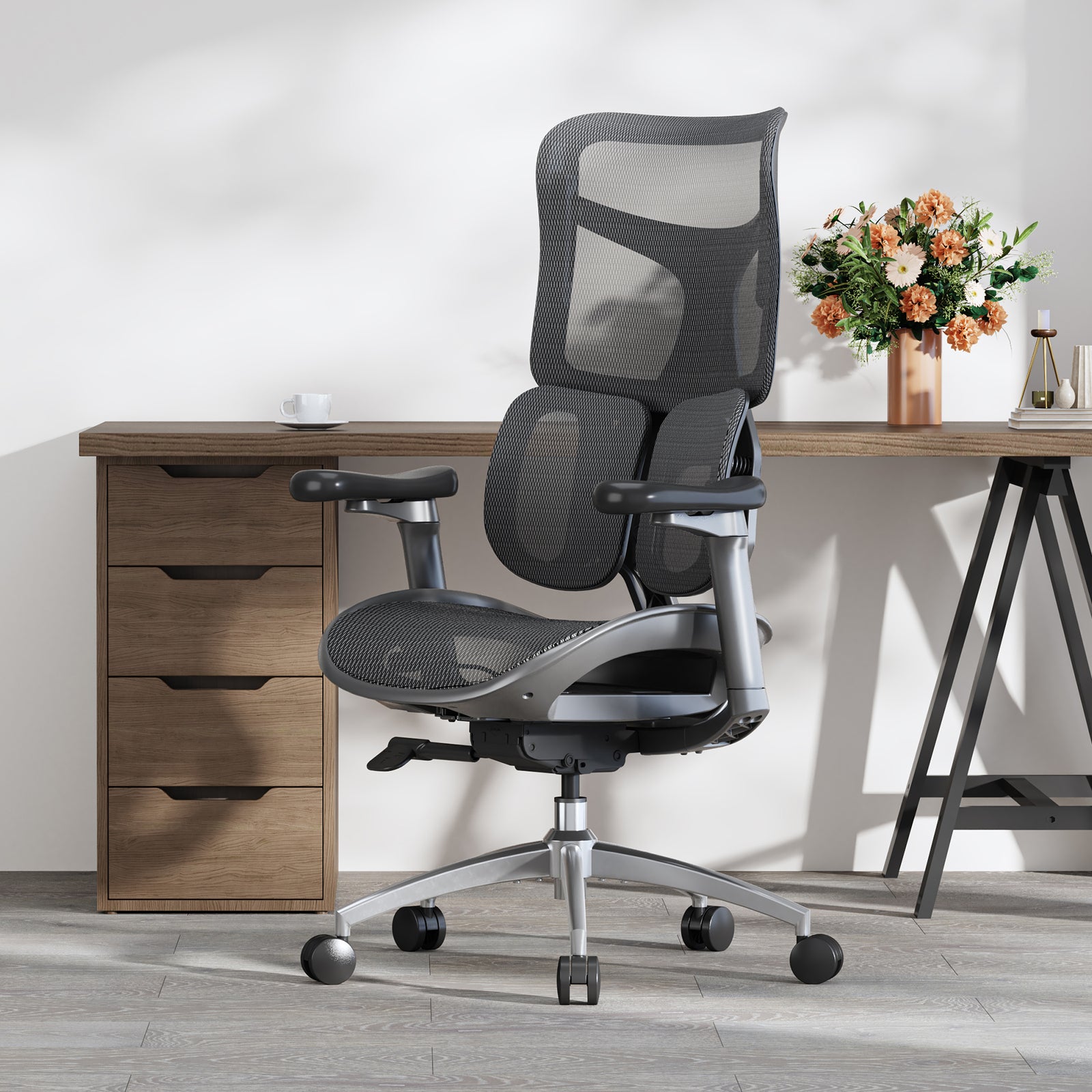 Sihoo Doro S100 Ergonomic Office Chair With Dual Dynamic Lumbar Support
